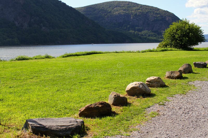 De Rivier van Hudson stock afbeelding. Image of nave - 27540545