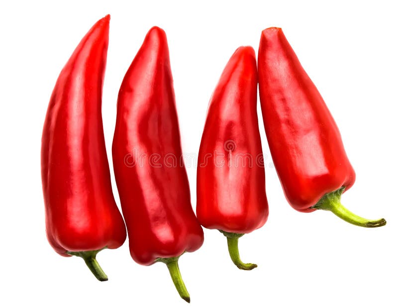 De Rode Peper Van De Spaanse Peper Stock Foto - Image of levensstijl ...