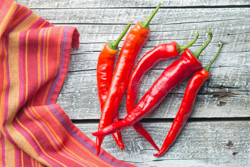 De Rode Peper Van De Spaanse Peper Stock Foto - Image of vers ...