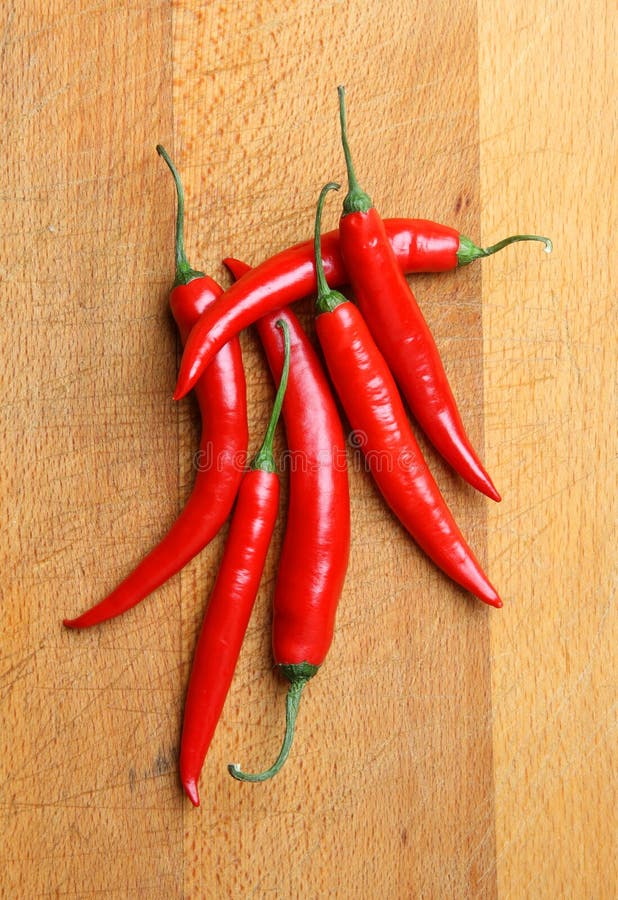 De Rode Peper Van Spaanse Pepers Stock Foto - Image of indisch, hakken ...
