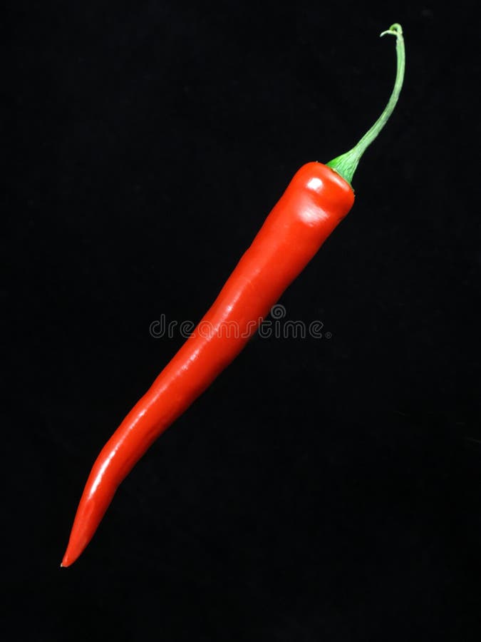 De Rode Peper Van Spaanse Pepers Stock Foto - Image of niemand, salade ...