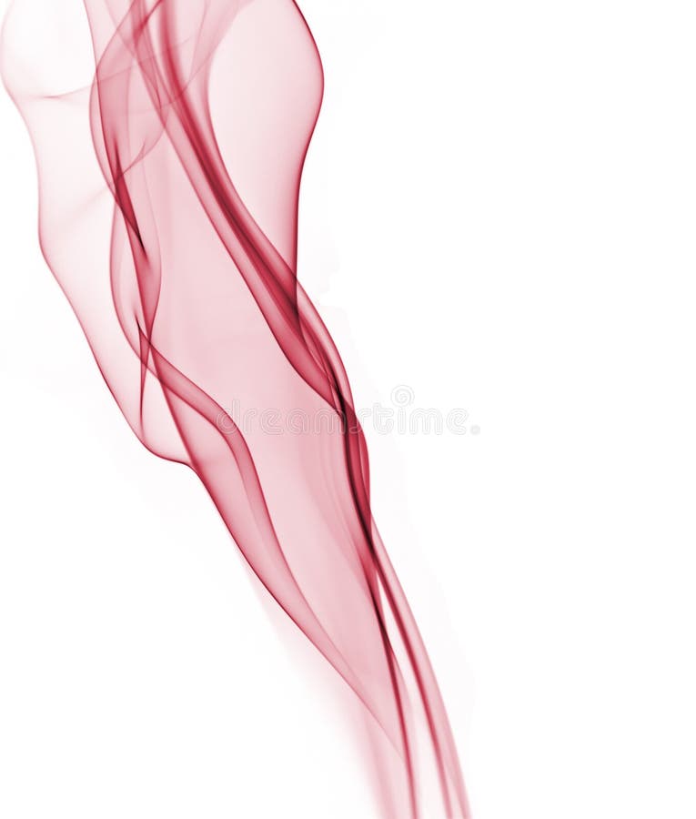 Chiffon rood Rook stock afbeelding. Image of samenvatting - 22934759