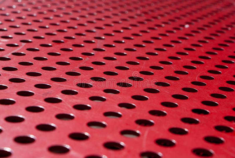 De Rode Textuur Van De Metaalrooster Stock Foto - Image of presentatie ...