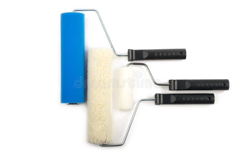 De Rollen van de verf stock foto. Image of planning, verf - 26420374