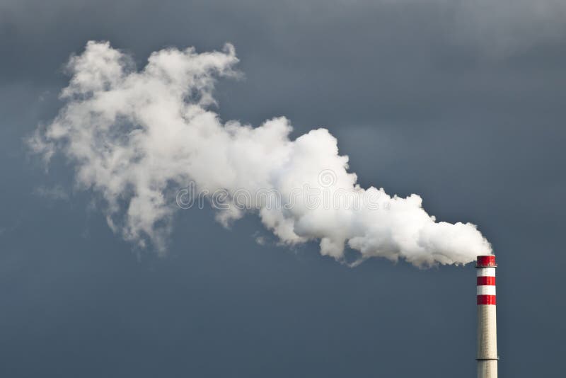 De Rook van de schoorsteen stock afbeelding. Image of roken - 17289523