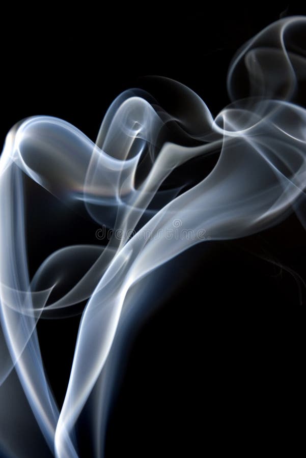 De rook van de wierook stock afbeelding. Image of blauw - 683285