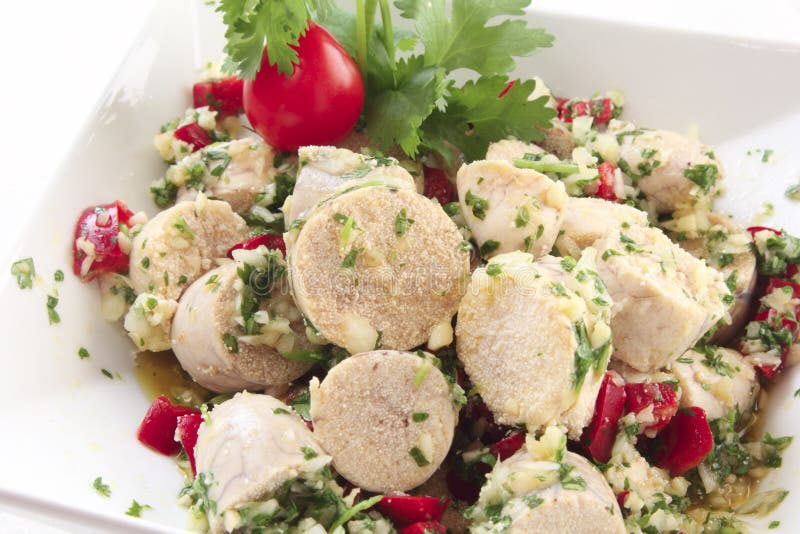 De salade van de kuit stock afbeelding. Image of niemand - 21318257