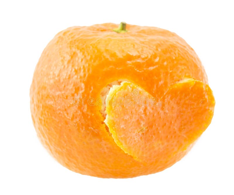 De schil van de mandarijn stock foto. Image of voorwerpen - 28746732