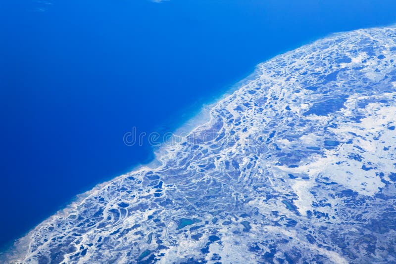 De Smelting Van De Gletsjer Stock Afbeelding - Image of blok ...