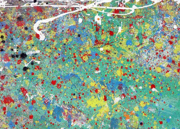 Verfspatten stock afbeelding. Image of samenvatting, bobbel - 29632397