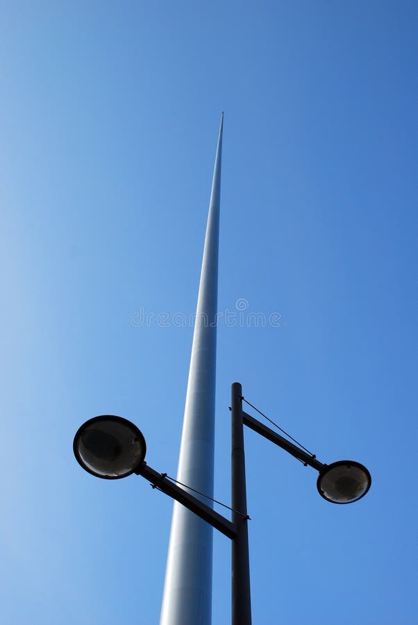 De spits van Dublin stock afbeelding. Image of zonnig - 4955525