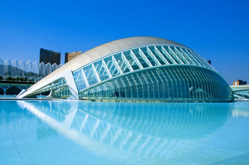 De Stad Van Kunsten En Wetenschappen Van Valencia Redactionele ...