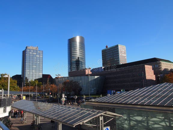 De Stadscentrum Van Dortmund, Duitsland Redactionele Afbeelding - Image ...