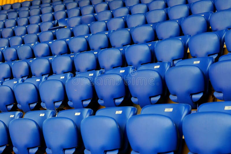 De Stoel van het stadion stock afbeelding. Image of plastiek - 26788999