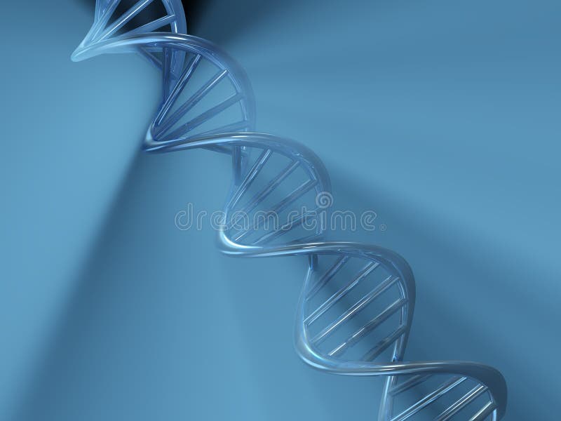 De structuur van DNA stock illustratie. Illustration of microscopisch ...