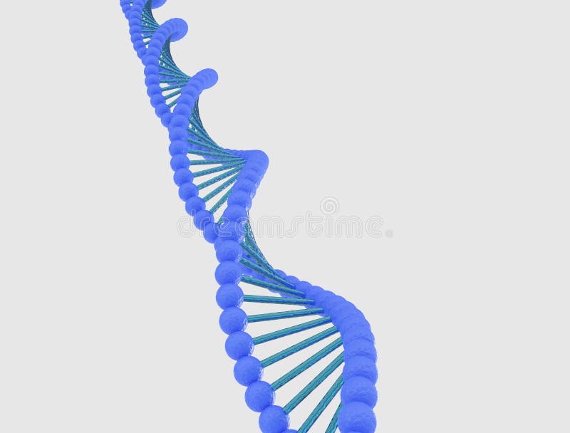 De structuur van DNA stock illustratie. Illustration of geneeskunde ...