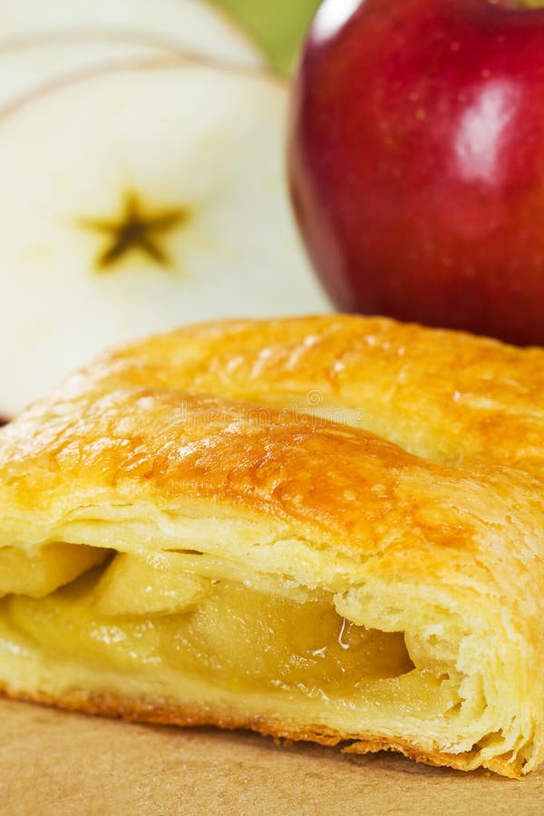 De Strudel Van De Appelflap Stock Foto - Image of korst, ochtend: 18714238