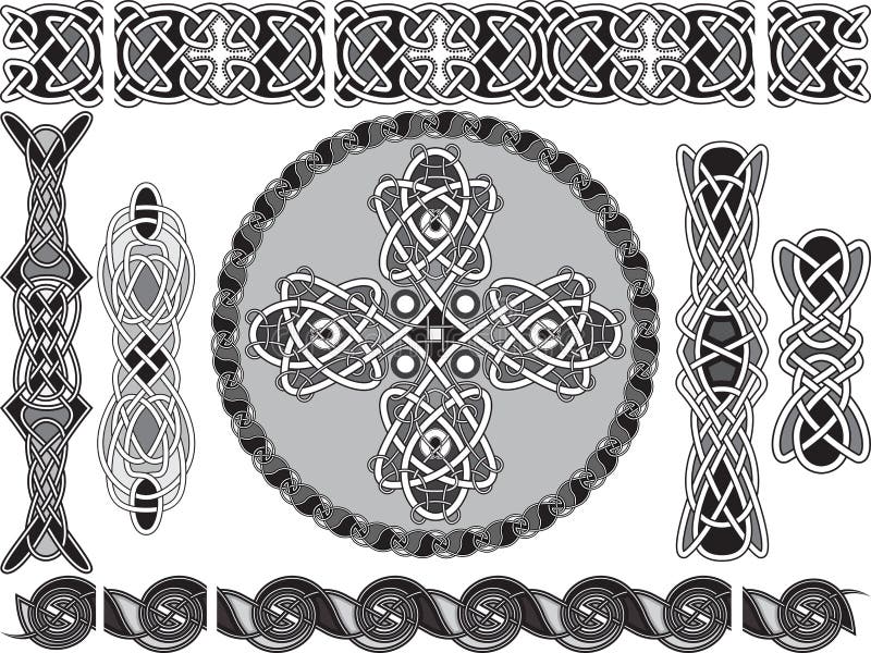 De Style Celtique Traditionnel Illustration de Vecteur - Illustration ...