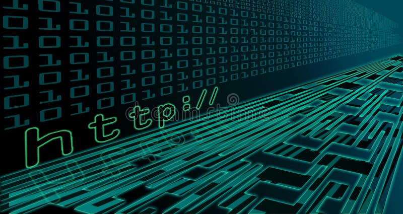 De Technologie Van Internet Stock Afbeelding - Image of hosting, zaken ...