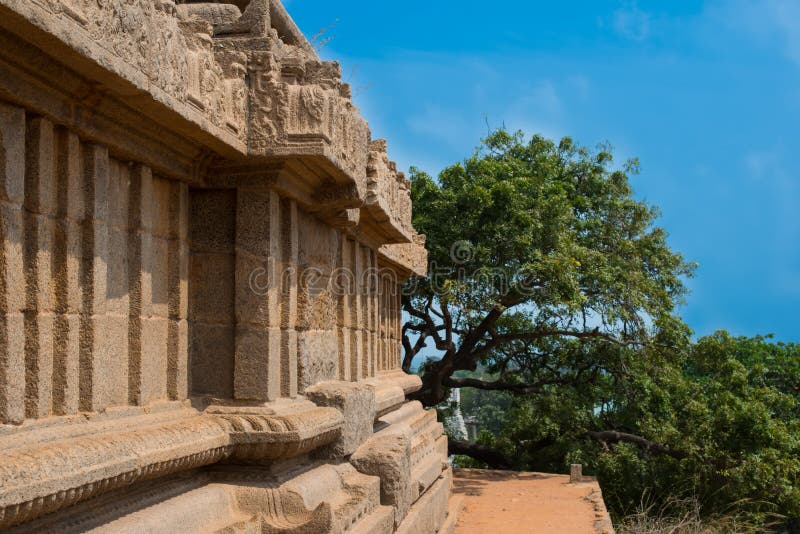 De Tempel Van De Kust in Mamallapuram, India Stock Foto - Image of ...