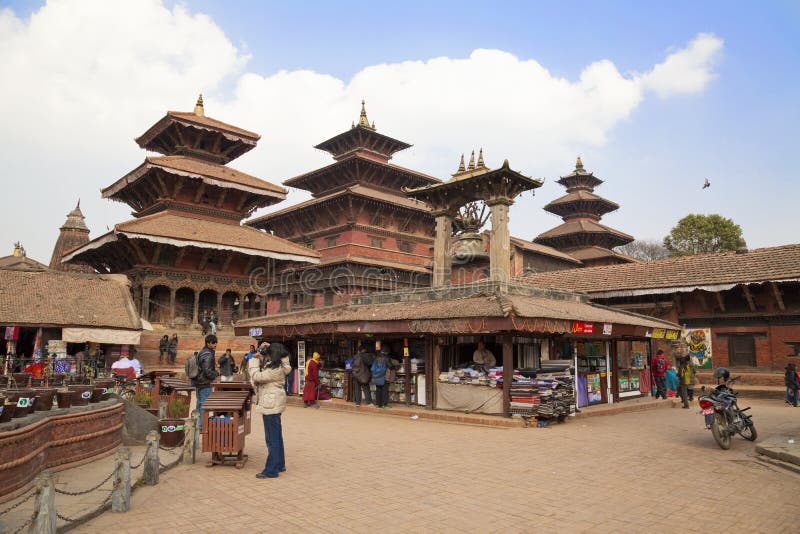 De Tempel Van Nepali Van Patan Redactionele Stock Foto - Image of ...