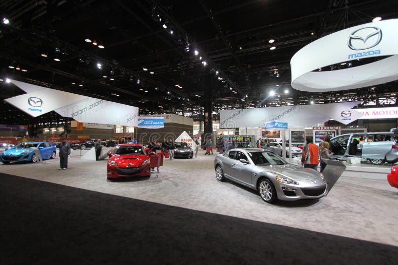 De Tentoonstelling Van Mazda Redactionele Fotografie - Image of ...