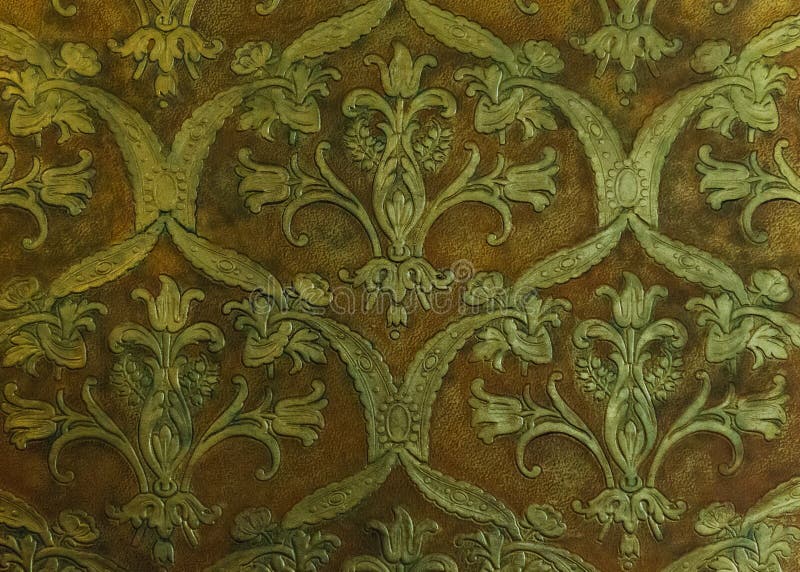 Rood oud behang stock foto. Image of rood, textiel, tapijtwerk - 6257096