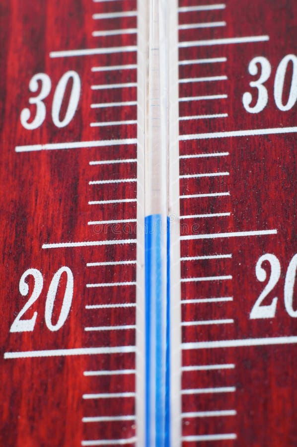 De Thermometer Van Het Kwik Stock Foto - Image of koude, graad: 18207420