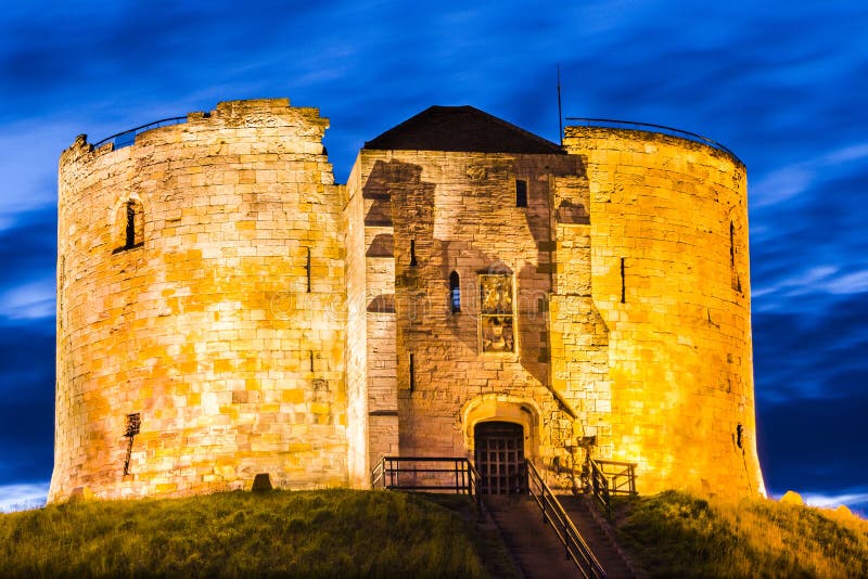 York, Engeland, Het Verenigd Koninkrijk: Clifford& X27; S Toren, Het ...