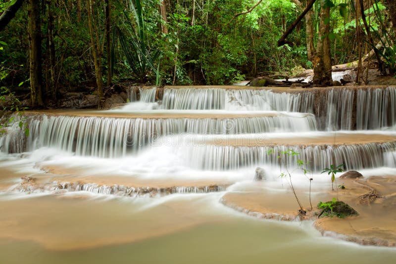 De Tropische Waterval Van Het Klimaat Stock Foto - Image of ...