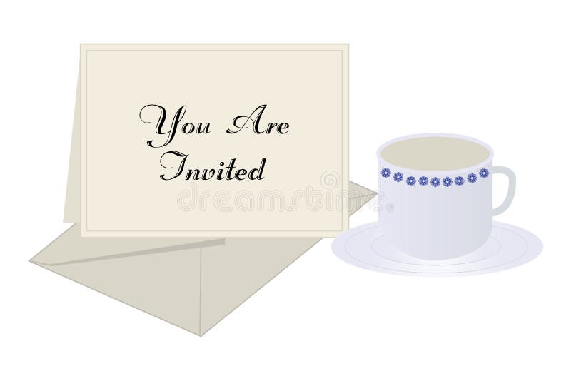 De Uitnodiging Van De Koffie Stock Illustratie - Illustration of ... De Uitnodiging Van De Koffie Stock Illustratie - Illustration of ...