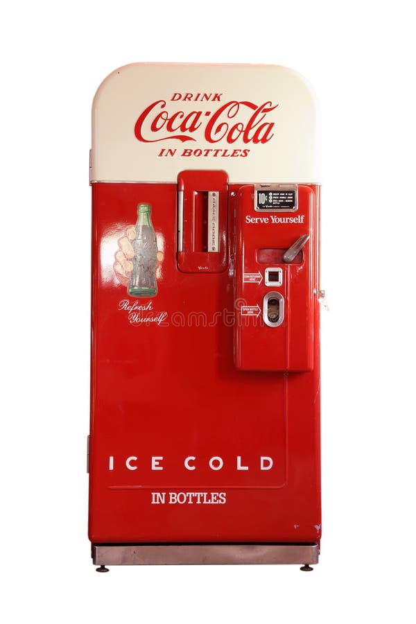 Coca-Cola in De Jaren Vijftig Redactionele Afbeelding - Image of markt ...