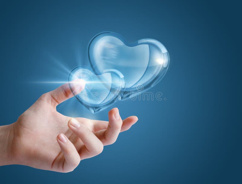 De un corazón puro stock de ilustración. Ilustración de gesto - 85412347