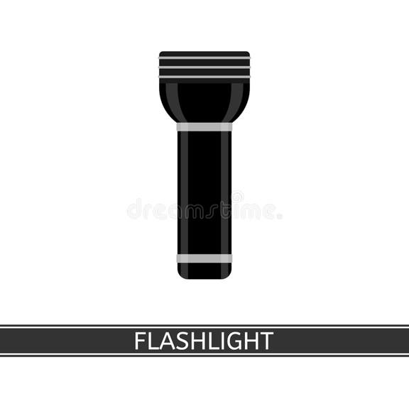 De Vector Van Het Flitslichtpictogram Vector Illustratie - Illustration ...