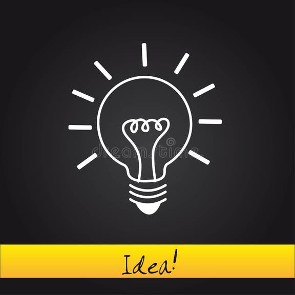 De vector van het idee vector illustratie. Illustration of idee - 23514028