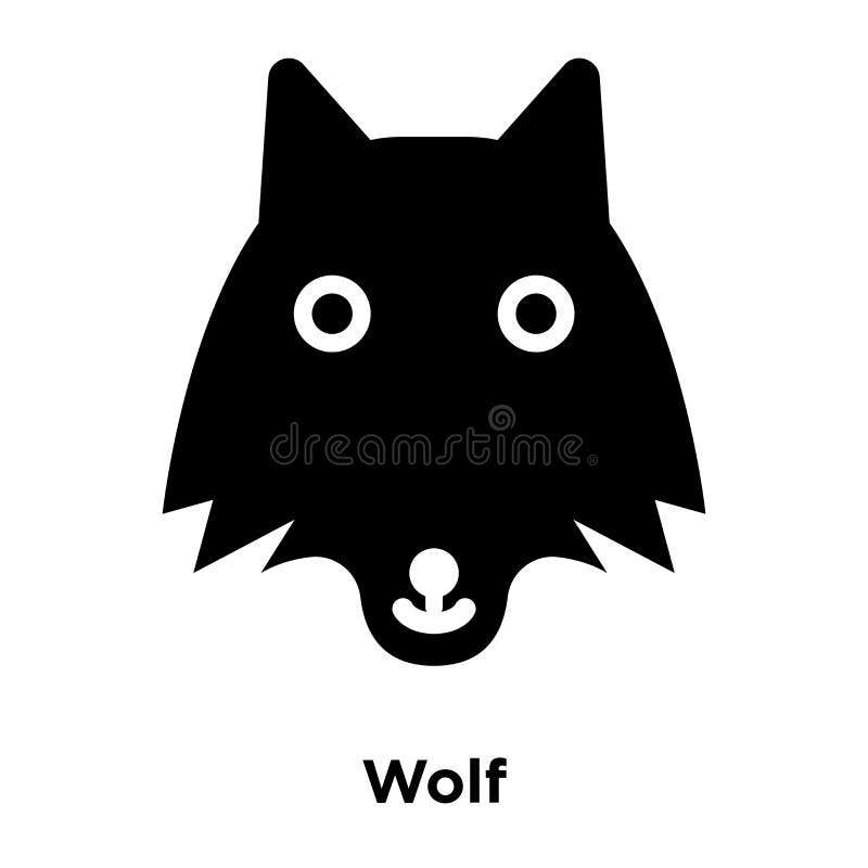 Het Pictogram Van De Wolf In Verschillende Stijlvectorillustratie Twee ...