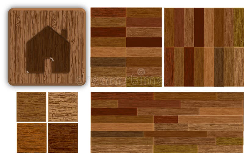 De Vectorillustratie Van Het Parket Vector Illustratie - Illustration ...