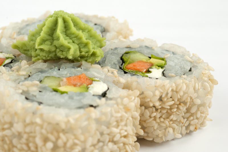 De vegetariër van sushi stock foto. Image of cultuur - 19229378