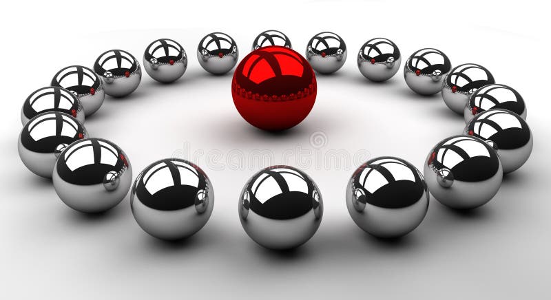 De Vergadering Van Het Team Stock Illustratie - Illustration of manager ...