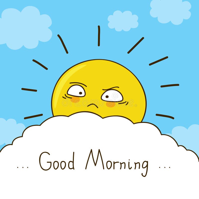 Goedemorgen Zon Clipart