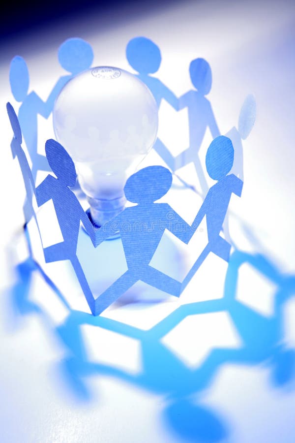 De Verzamelingen Van Het Team Rond Idee Stock Foto - Image of team ...