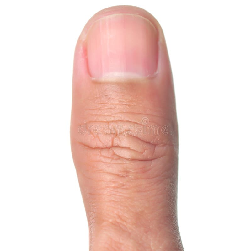 De vinger van de duim stock foto. Afbeelding bestaande uit anatomie ...