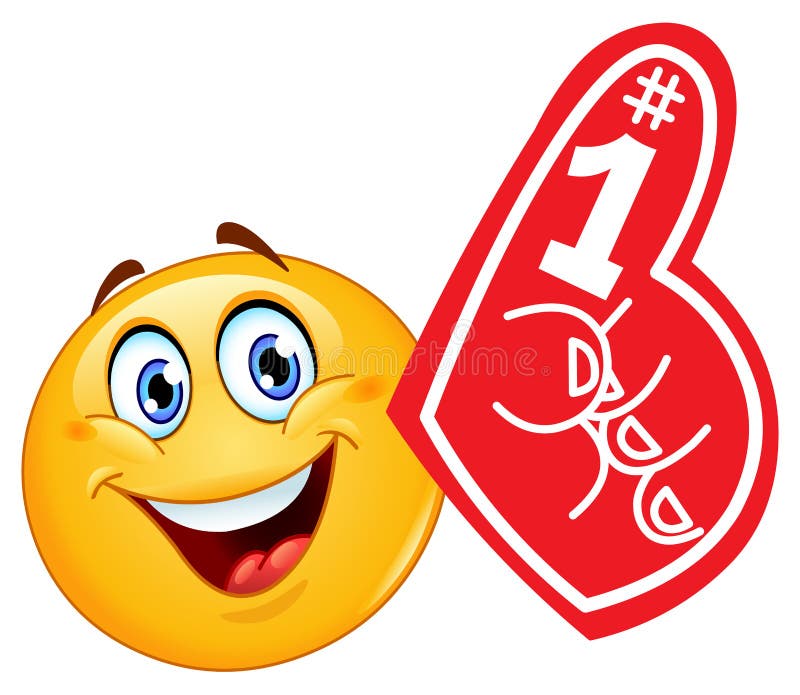 Emoticon Met Duim Omhoog En Dollarteken in De Ogen Vector Illustratie ...