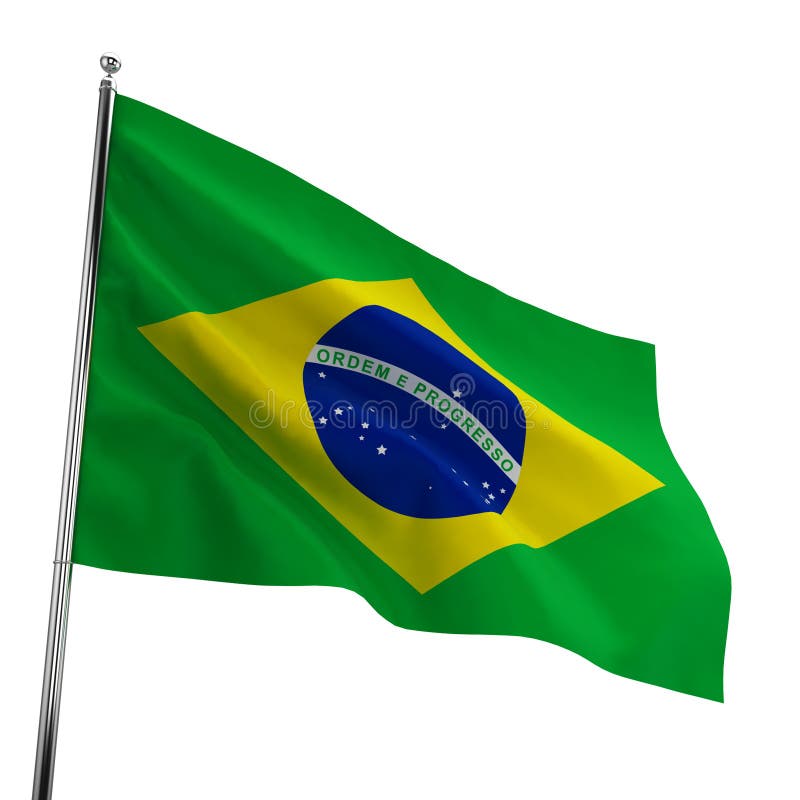 Vlag Brazilië Met Militaire Jachtvliegtuigen Geïsoleerd Op Png of ...