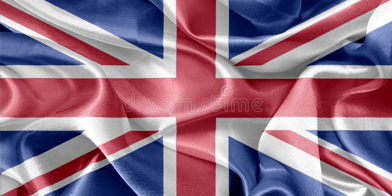 De Vlag van Engeland stock foto. Image of gevouwen, polyester - 95977838