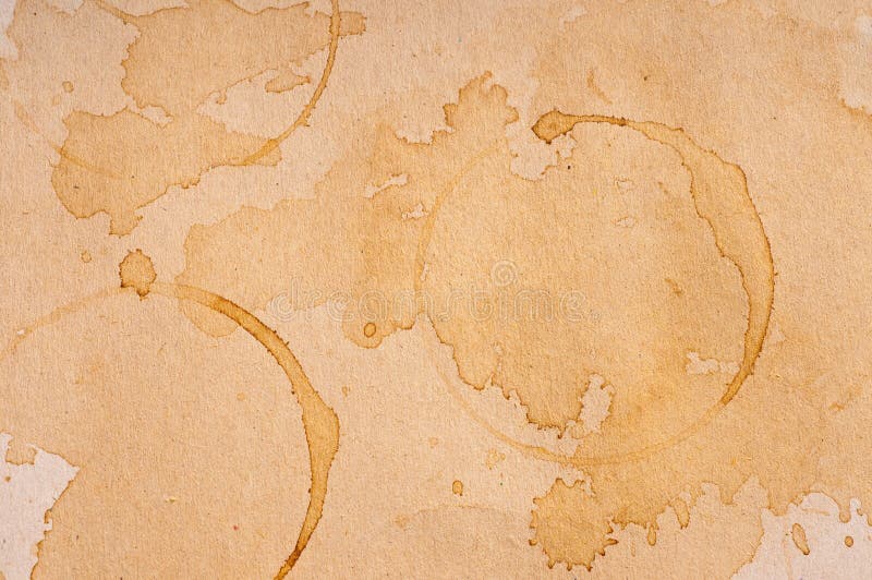 De vlek van de koffie stock foto. Image of druppel, afdruk - 17665702