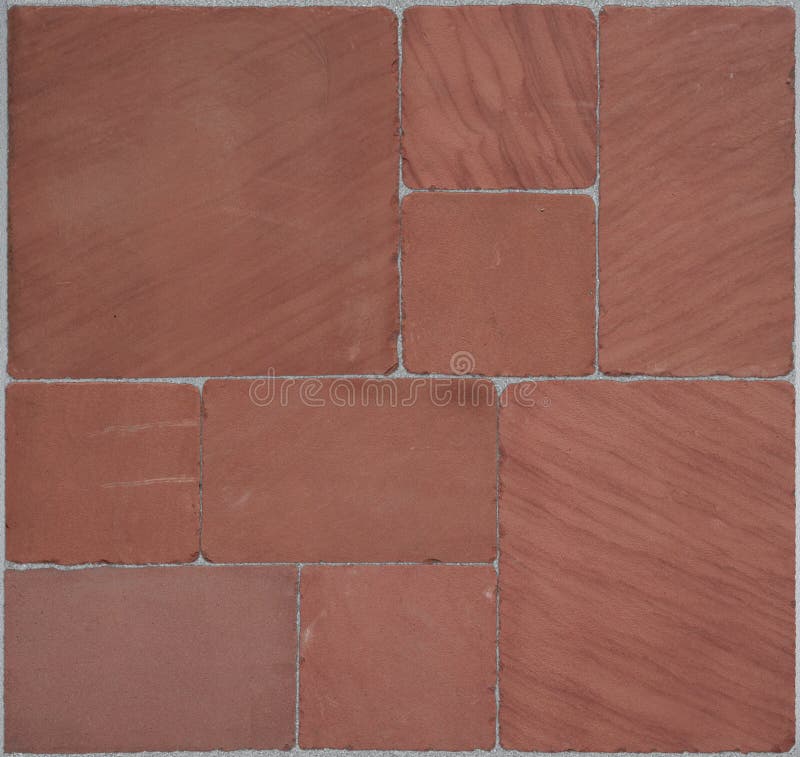 De vloer van de rode Steen stock foto. Image of behang - 31412578
