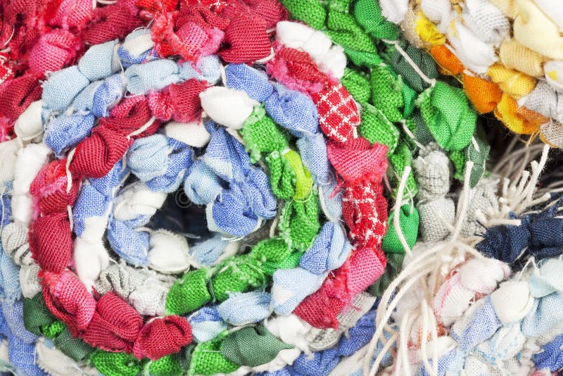 De vodden van de deken stock afbeelding. Image of handgemaakt - 17861489