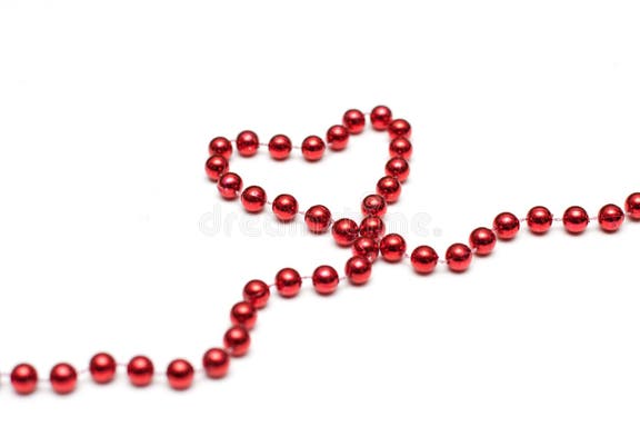 Hartvorm stock afbeelding. Image of parels, artistiek - 12371231