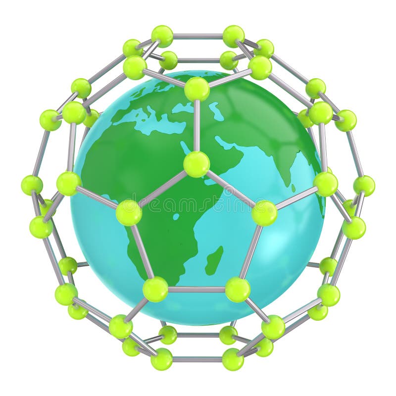 De Wereld Van De Wetenschap Stock Illustratie - Illustration of symbool ...